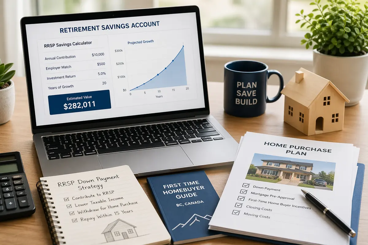 RRSP Down Payment BC: $35K Tax-Free via HBP (2026) — Zealty Blog